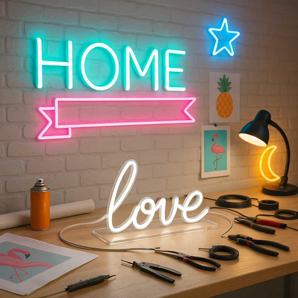 Customi Neon Sign for Trade Shows in Europe| Customize Your Booth